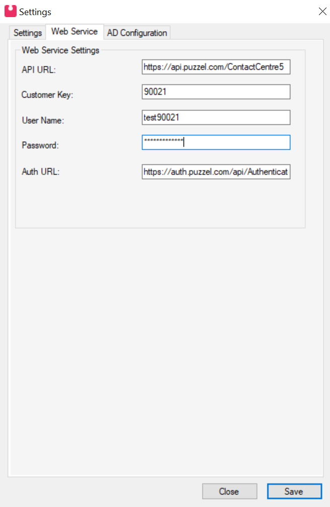 Settings | Puzzel Help Centre